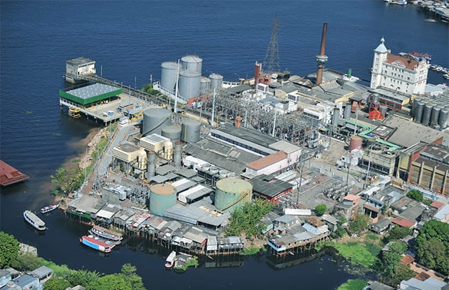 Termoelétrica em Manaus