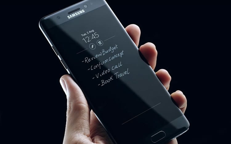 Galaxy Note 7 é Lançado Pela Samsung