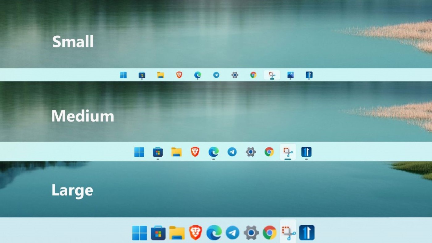 Como Alterar O Tamanho Barra De Tarefas No Windows 11