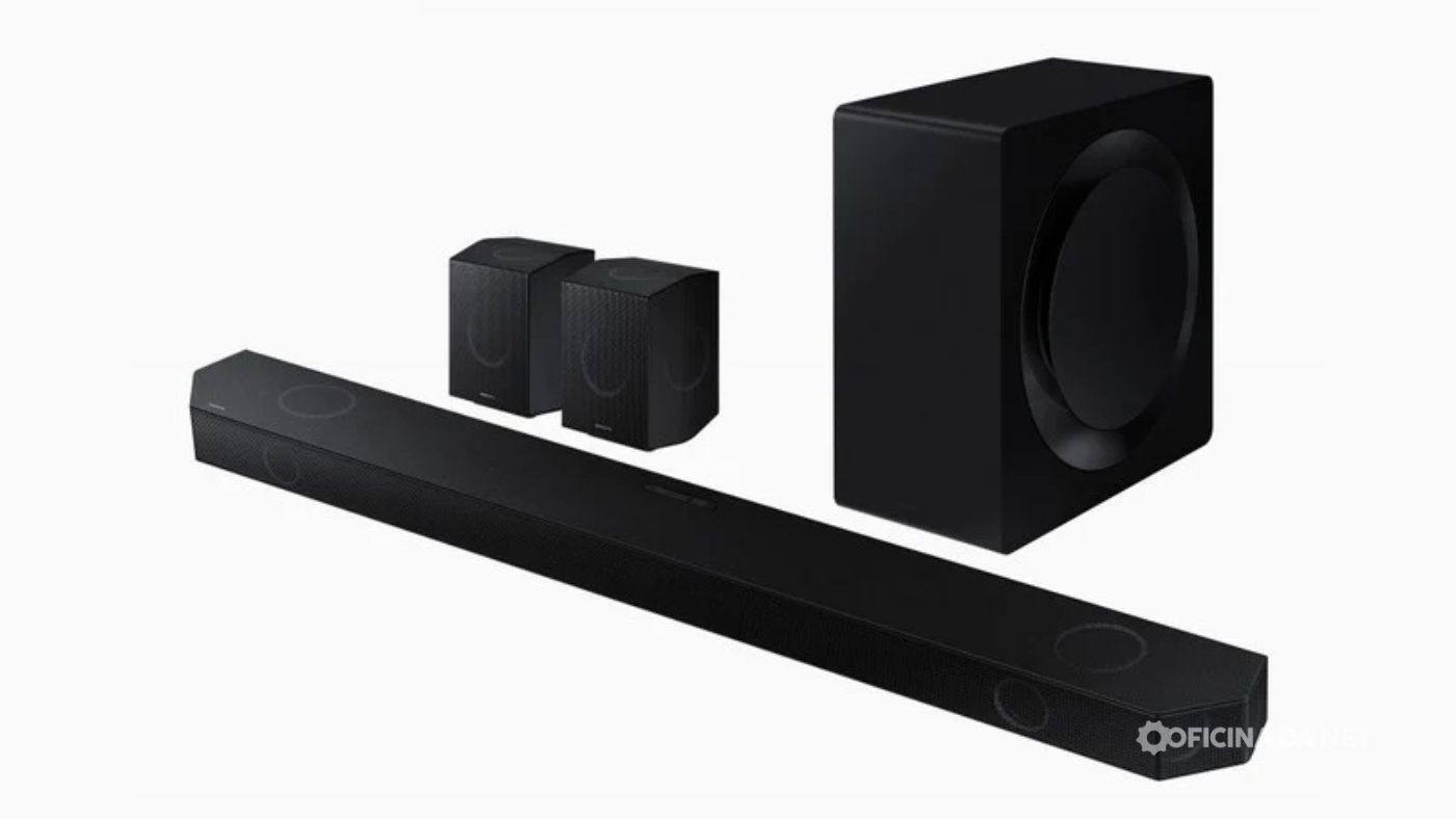 Samsung lança novas soundbars no Brasil com design elegante e Dolby Atmos