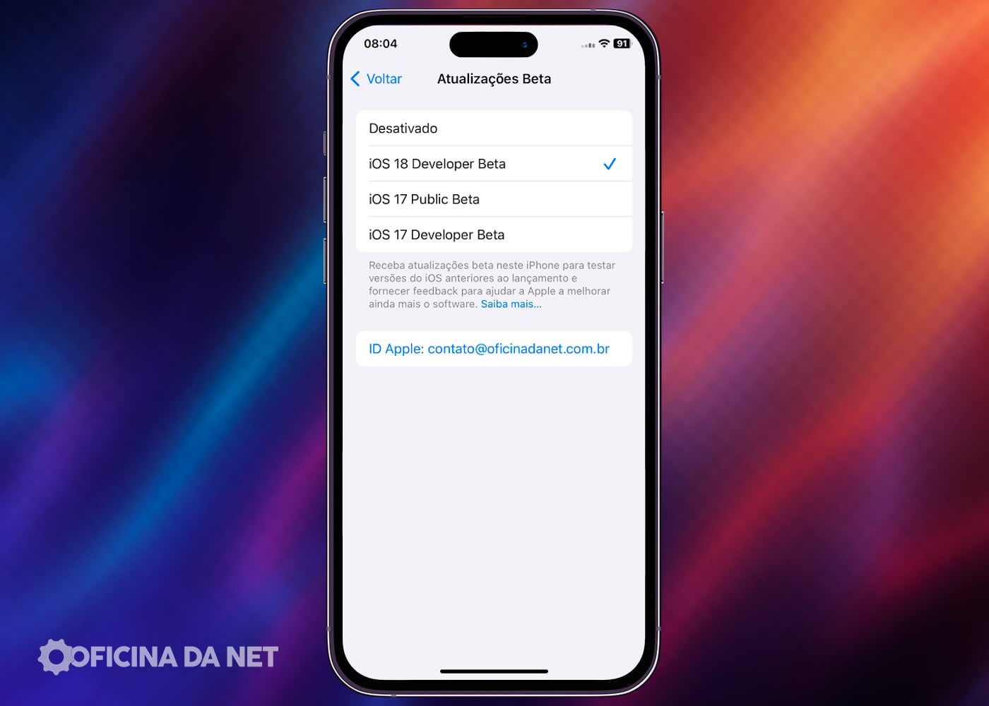 Como instalar o iOS 18 Beta no seu iPhone?