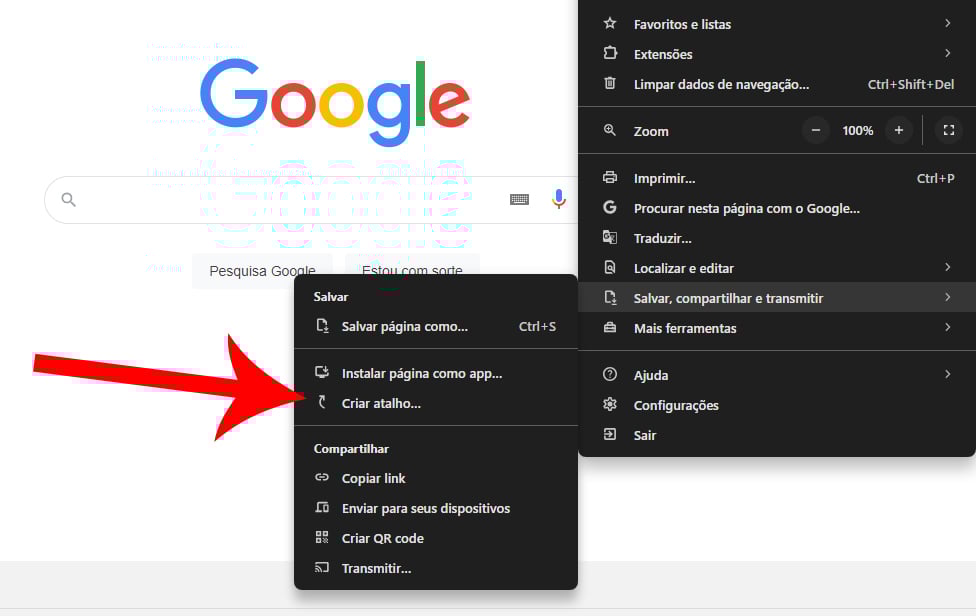 Como fixar o Google na barra de tarefas do Windows 11