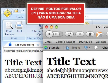 CSS Font-size: px, em, %, pt ou keyword?
