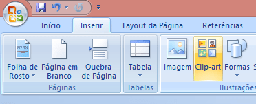 Como inserir clip-arts no Word