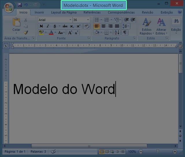 Como criar modelos prontos no Word?