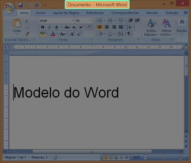 Como criar modelos prontos no Word?