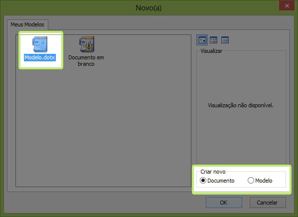 Como criar modelos prontos no Word?