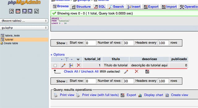 Como fazer insert, update e delete no MySQL usando PHP