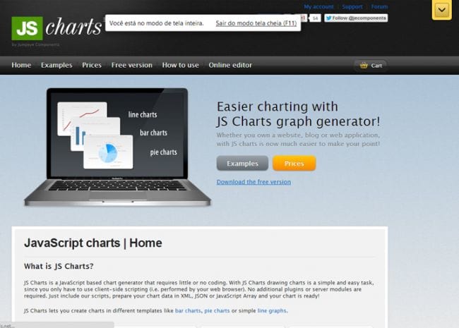 5 sites para montar gráficos online