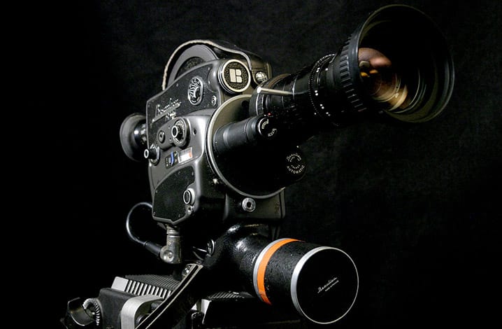 Como funciona uma câmera de cinema?