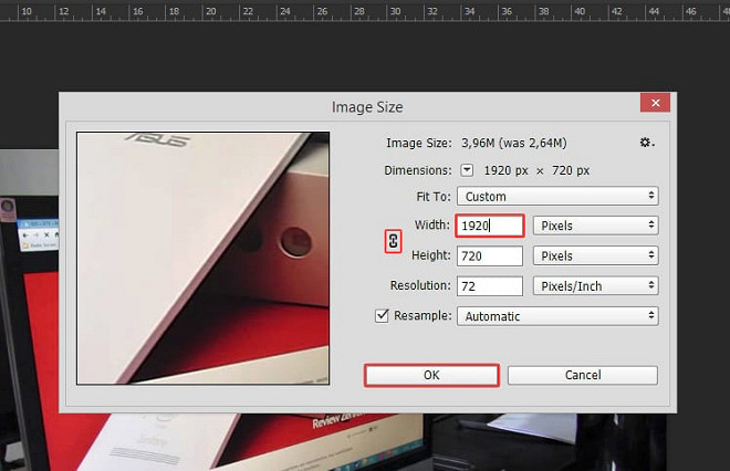 Como redimensionar imagens no Photoshop?