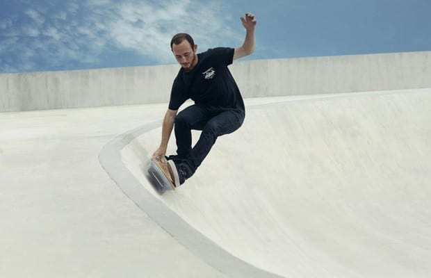 Skate voador é testado na Espanha