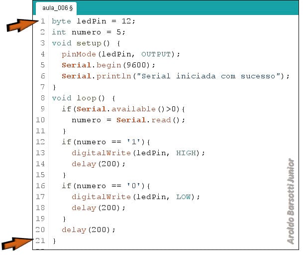 Conhecendo o Arduino Uno - Aula 6 - Serial