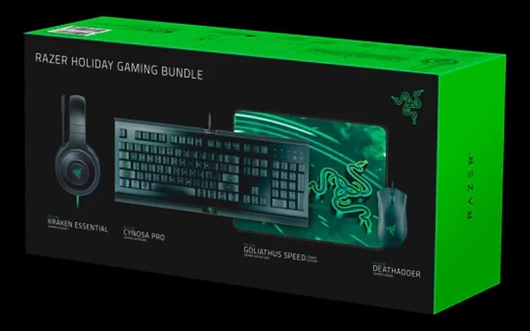 Kit da Razer com quatro produtos está à venda com exclusividade na ...