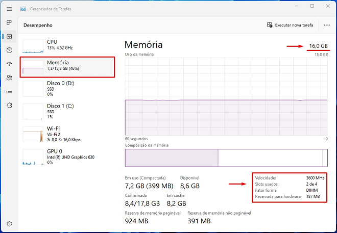 Como Descobrir O Tipo E A Frequencia Da Memoria Ram Dicas E Tutoriais Bilarasa 