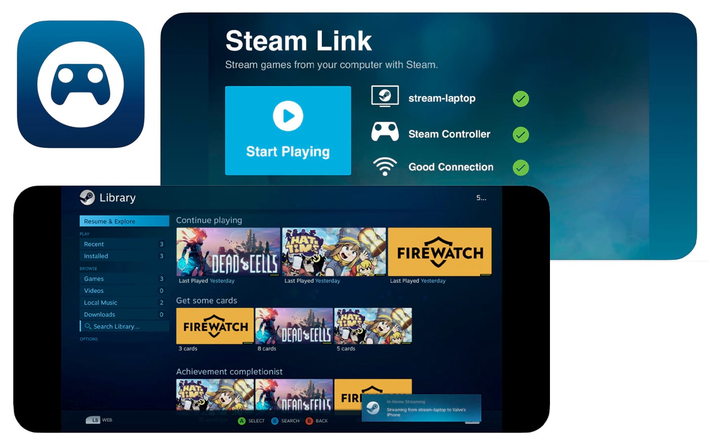 Aplicativo Steam Link recebe atualização e traz agora suporte para ...