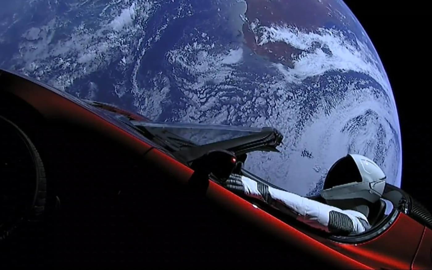 Onde está o Starman? Tesla Roadster enviado pro espaço completa órbita ...