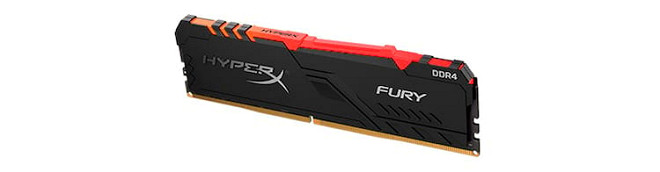 HyperX amplia portfólio de memórias com a nova FURY DDR4 RGB