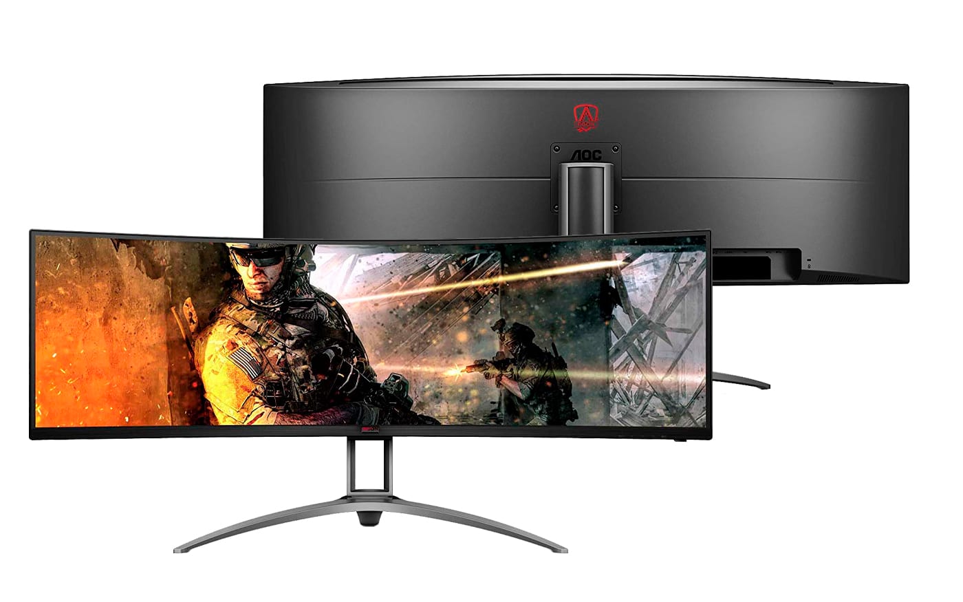 AOC apresenta Agon AG493UCX, monitor curvo ultra-wide de 49 polegadas ...