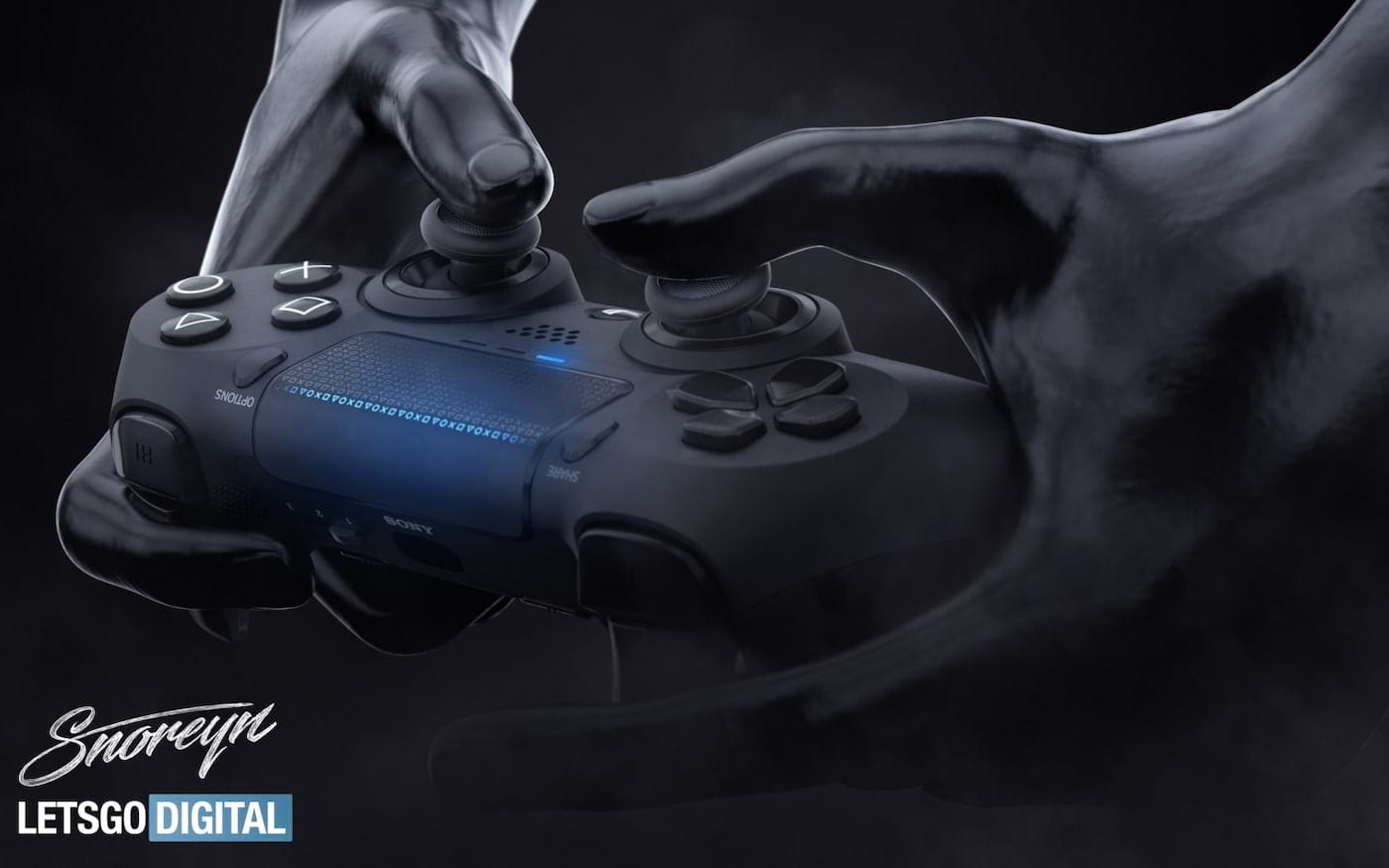Designer cria renderização realista do Dualshock 5 para PS5