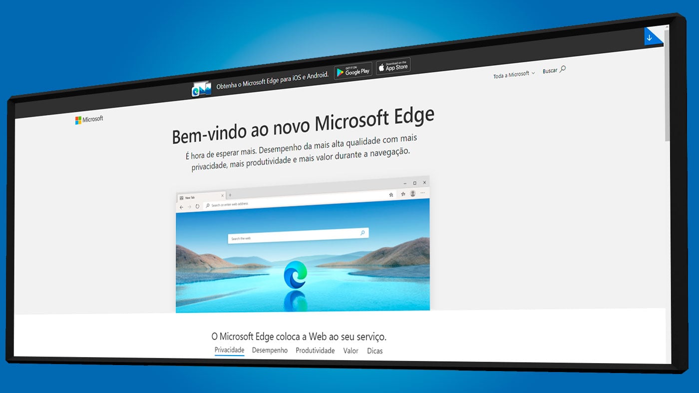 10 motivos para usar o novo Microsoft Edge