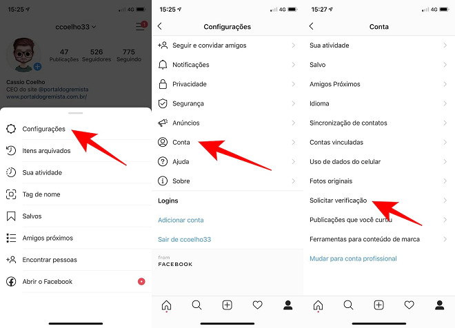 Selo azul do Instagram: Saiba como verificar sua conta