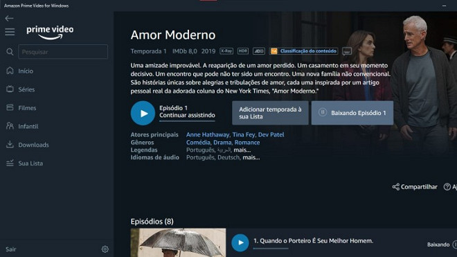 Amazon Prime Video: como baixar filmes e séries para assistir offline no PC