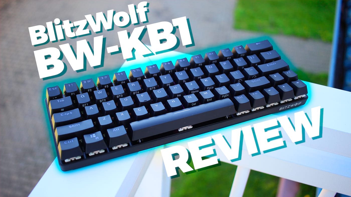 Review teclado BlitzWolf BW-KB1 | Modelo 60% por apenas R$ 220?