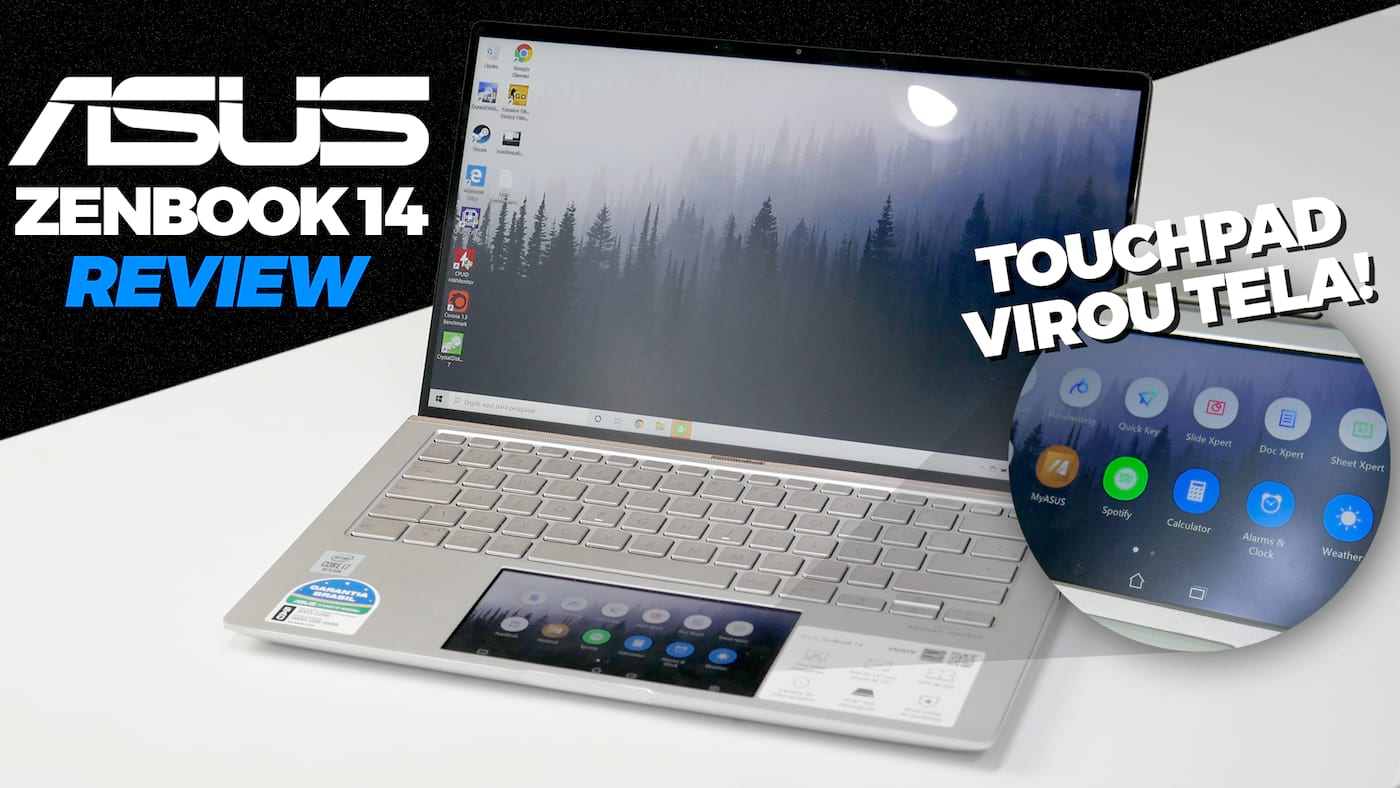Notebook com duas telas! ASUS Zenbook 14 (2020) - Vale a pena comprar? - REVIEW