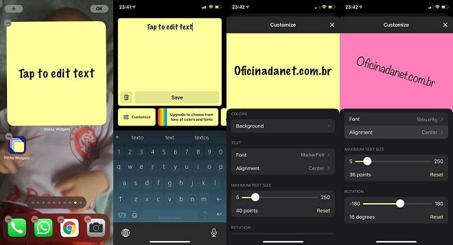 Como adicionar notas adesivas à tela inicial do seu iPhone