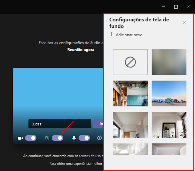 Teams: saiba como personalizar o fundo da sua câmera durante as reuniões