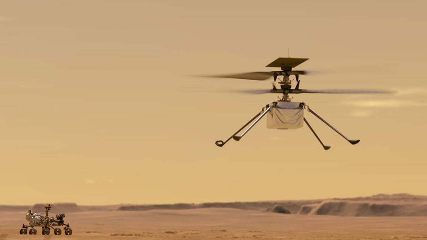 Ingenuity, drone do rover Perseverance, envia primeiro relatório de ...