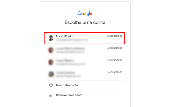 Como alterar a conta de usuário padrão no Google Chrome