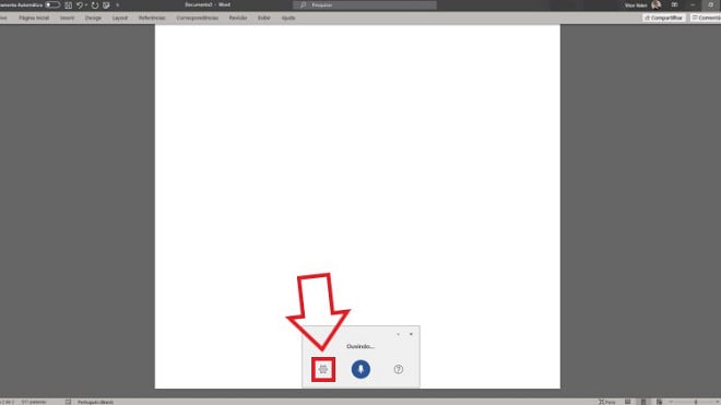 Como utilizar a função "ditar" no Microsoft Word