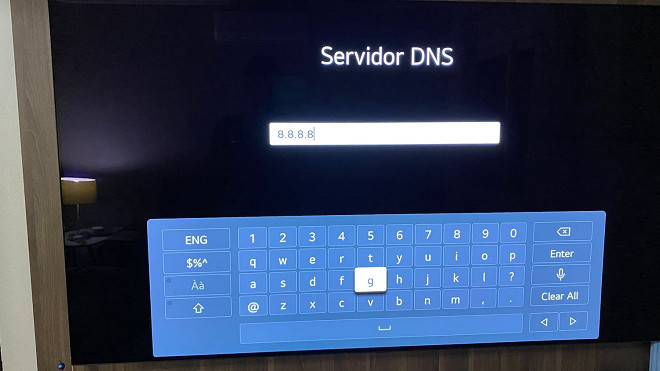 LG WebOS: Como alterar o DNS da rede Wi-Fi ou com fio