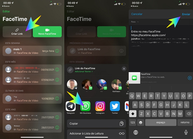 iOS 15: Como usar o Facetime no Android ou no Windows?