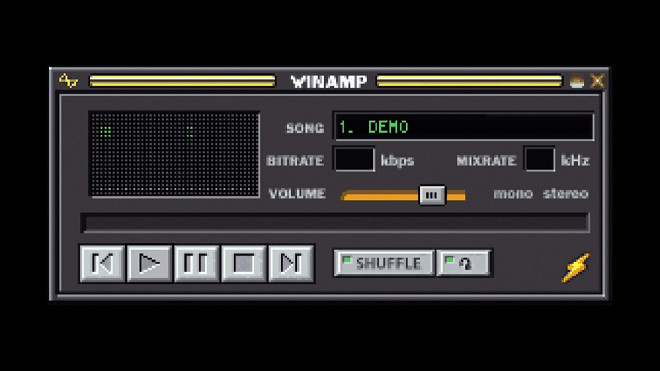 Winamp, clássico player dos anos 90, está vendendo skin oficial como um NFT