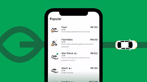 Uber atualiza seu app com novo visual na tela inicial