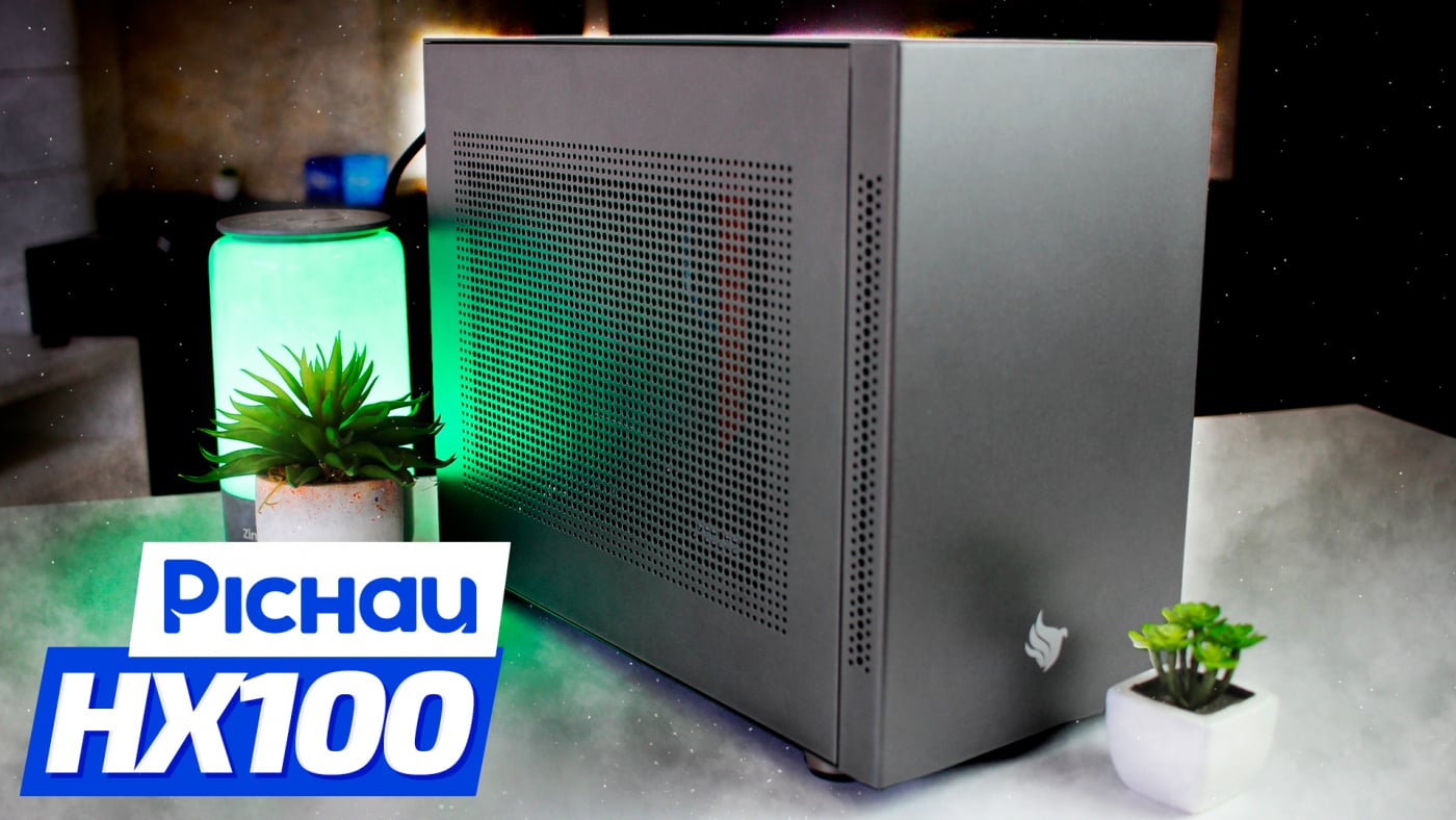 PC compacto no Brasil sem gastar muito? Review Gabinete Pichau HX100