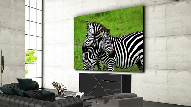 LG lança TV microLED 4K de 136 polegadas e preço de cair o queixo