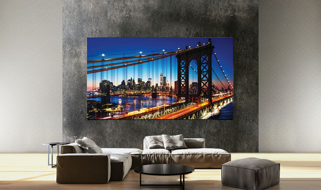 Samsung inicia produção de TVs microLED de 89 polegadas