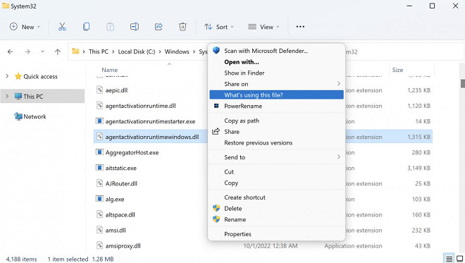 Windows 11 e 10 permitirá descobrir quais processos estão usando um arquivo