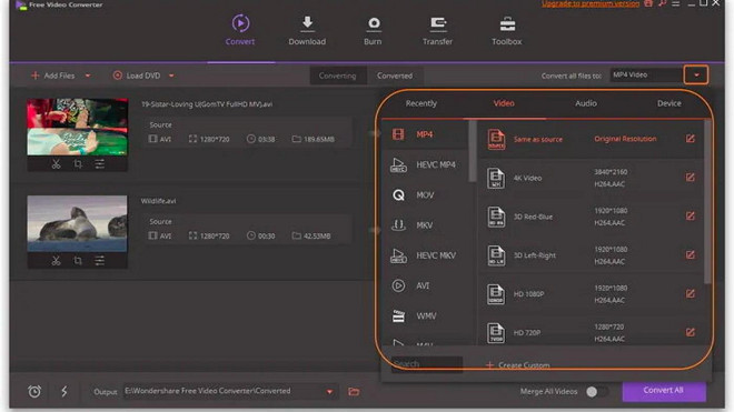 5 melhores aplicativos para converter um DVD para MP4