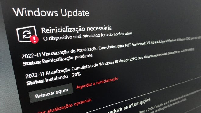O que vem na atualização de novembro do Windows 10? (KB5019959)