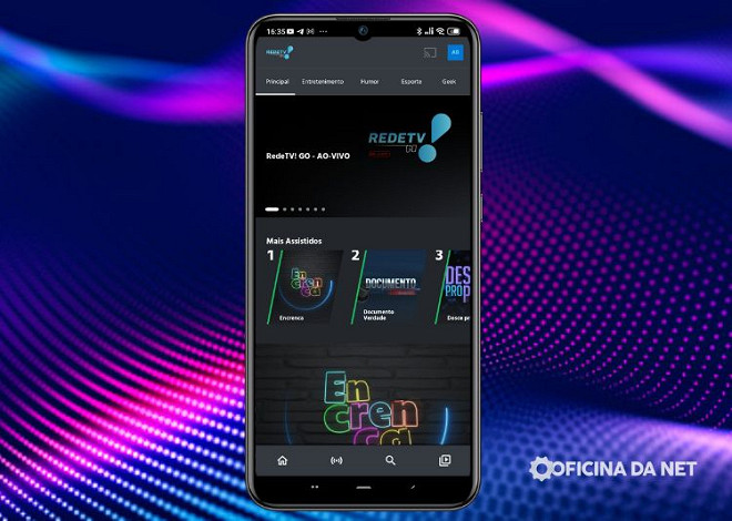 RedeTV! GO chegou: nova plataforma de IPTV e on demand grátis
