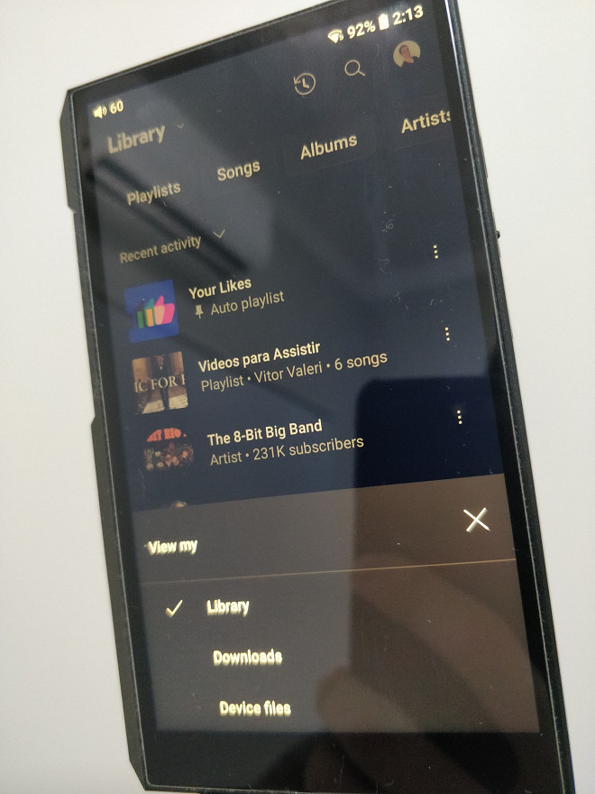 YouTube Music libera nova interface na biblioteca no Android e iOS