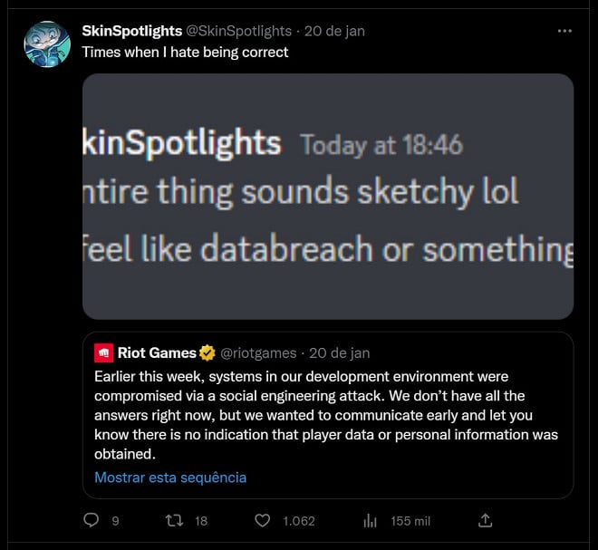 LoL: Riot afirma que Patch 13.2 será adiado devido a ataque hacker