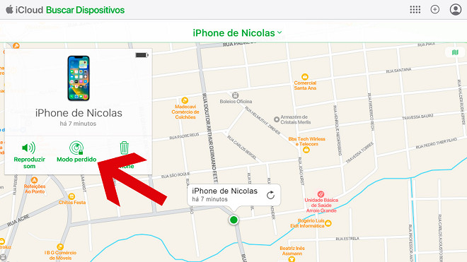 Como localizar um iPhone perdido em 2025?