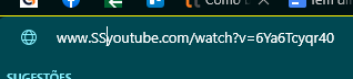Como baixar vídeos do YouTube com um truque simples: "SS"