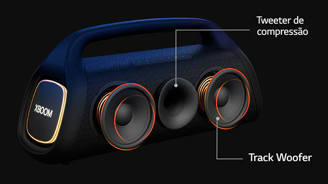 LG lança nova caixa de som Xboom Go XG9 Power para competir com JBL